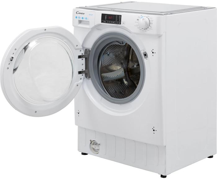 Candy CBW47D1E/1-80 7kg 1400spin Integrated Washing Machine White Built ...