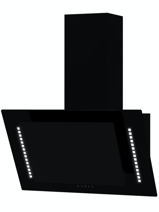 CATA UBARUNW6 60cm Angled Hood Black Built In Kitchens Appliances ...