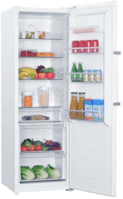 Teknix T60L2W 359-Litres Single Door Larder Freestanding Fridge White ...