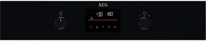 AEG BEX33501EB Built-in Single Electric Oven + HK614000CB 3000 60cm ...