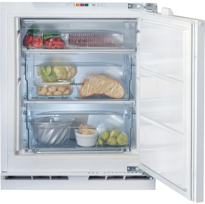 Hotpoint Undercounter HBUL011 Fridge + HBUFZ011 ( Integrated Fridge and ...