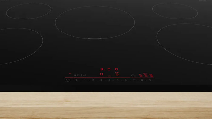 Bosch HBS534BS0B Single Electric Oven + PIV831HB1E 5 Zone Induction Hob ...