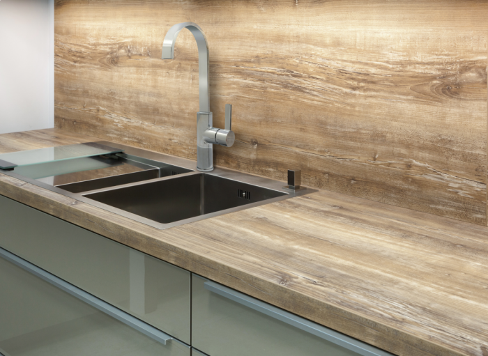 Francis Pegler 922145 Jeroni Swept Spout Single Handle Tap Chrome Built ...