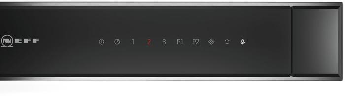 NEFF D95DAP8N0B N 90 90cm Downdraft Hood Black Built In Kitchens ...