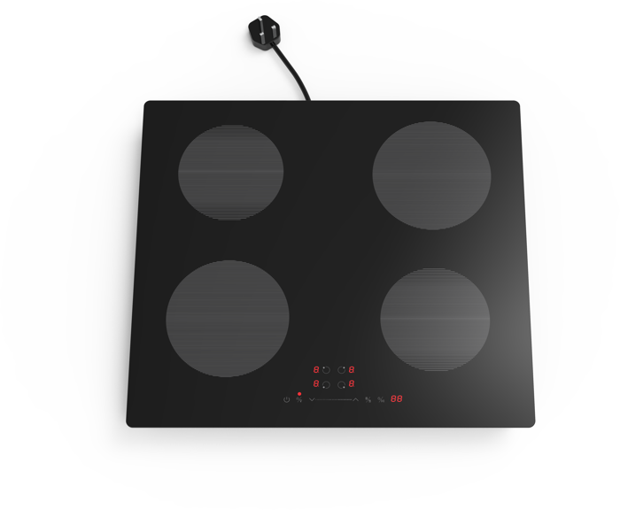 CATA UBECOIND60 60cm 4 Zone *Plug in and go* or hardwired Induction Hob ...