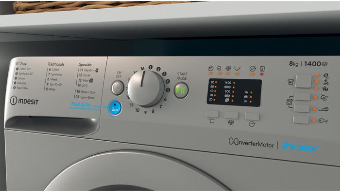 Indesit BWA 81483X S UK N Innex 1400spin 8kg ( BWA81483XSUKN ...